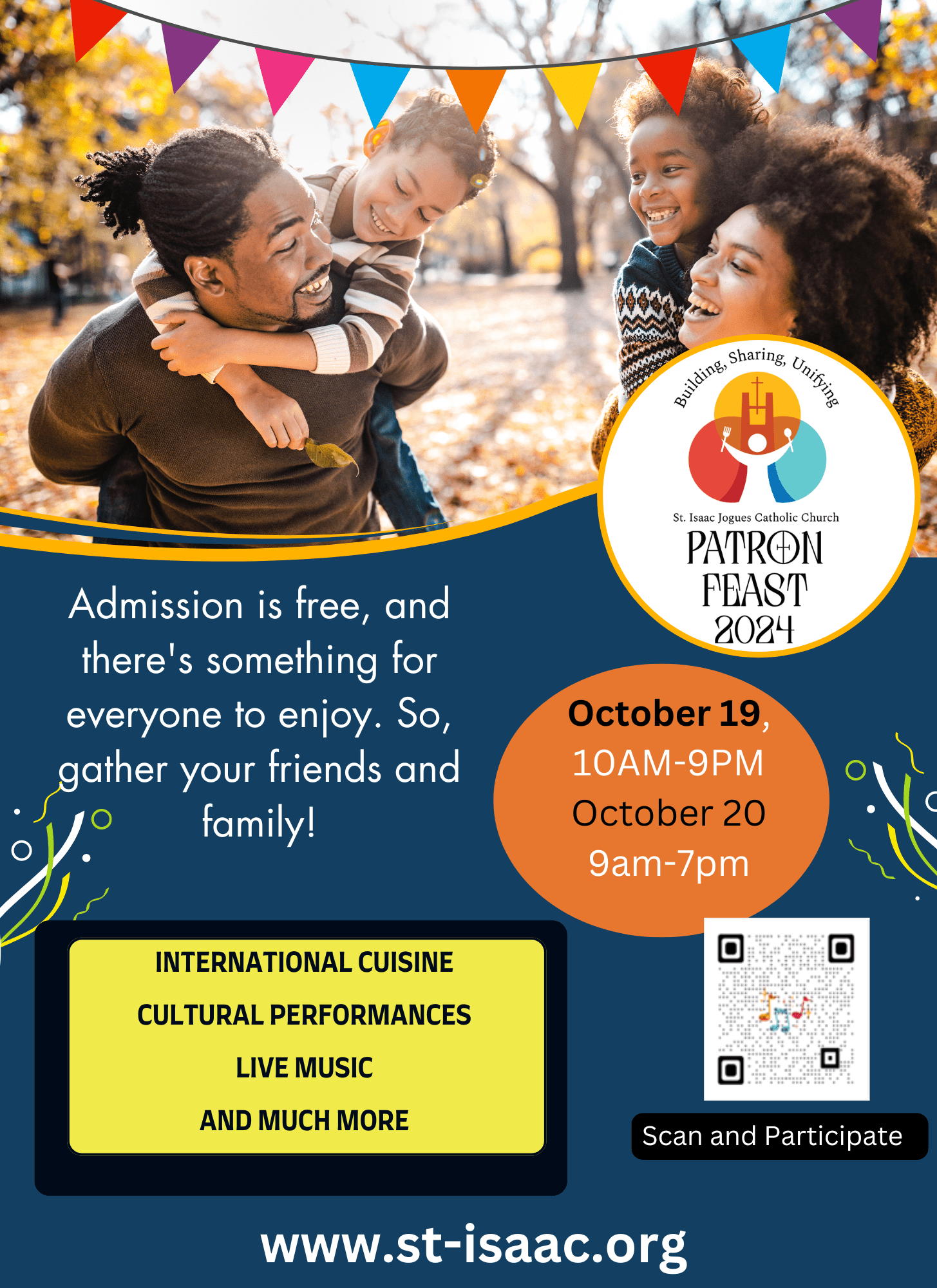 PATRON FEAST INFORMATION 2024 – St. Isaac Jogues Catholic Church