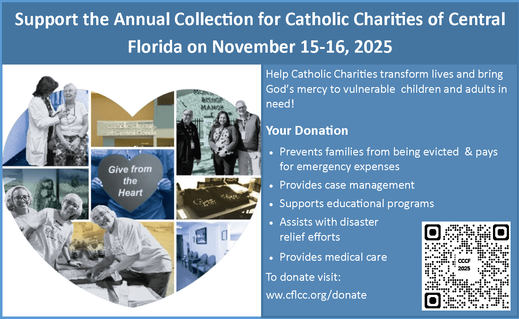 Catholic Charities Annual Collection – St. Isaac Jogues Catholic Church
